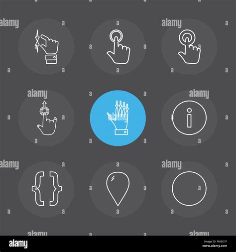 Hands Pointer Arrows Directions Signs Ui User Interface Technology Code