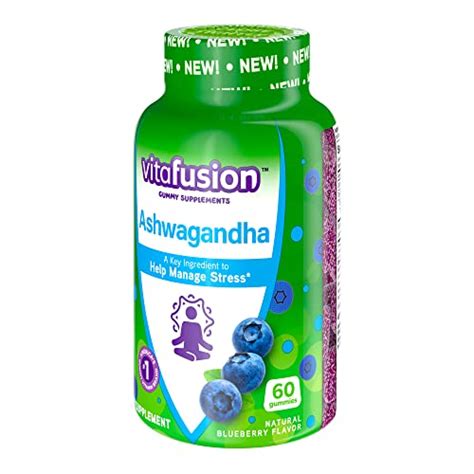 Vitafusion Ashwagandha Gummies Adaptógeno Sensoril Ashwagandha