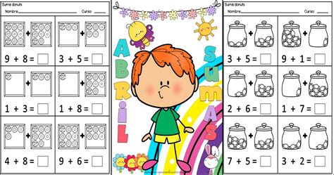 Fichas De Sumas Con Pictogramas Para Infantil Imagenes Educativas