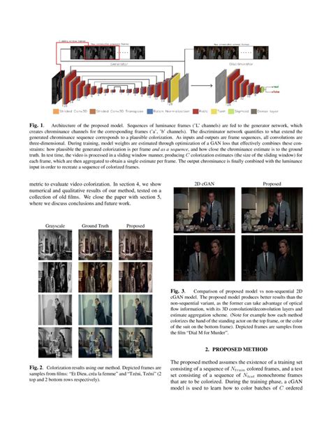 Automatic Video Colorization Using 3d Conditional Generative Adversarial Networks Deepai