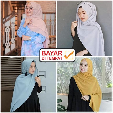 ️ 50 Rekomendasi Model Hijab Syari Terbaru
