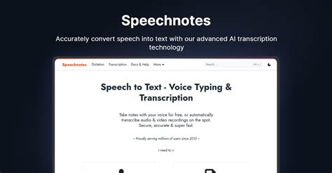 Speechnotes Ai Powered Speech To Text Transcription Deepgram