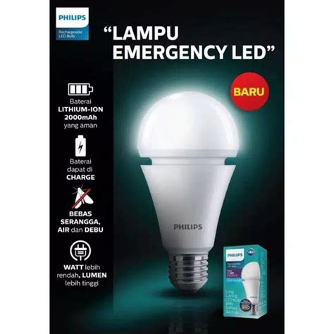 Jual Lampu Emergency Philips Shopee Indonesia