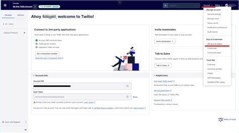 Setting Up Twilio For Edulink One Edulink One Knowledge Hub Overnet Data Support