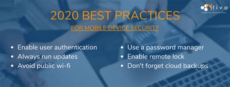 The 6 Mobile Device Security Best Practices You Should Know In 2020