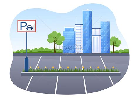발레 주차 자동차 일러스트레이션 일러스트 무료 다운로드 Lovepik