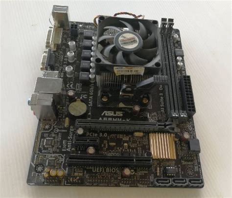 เมนบอร์ดพร้อม Cpu Asus A68hm E Fm288xm A6 7400k Socket Fm2 Chipset Amd® A68h Ddr3