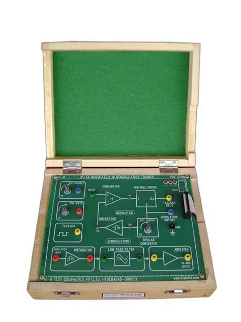 Digital Delta Modulation And De Modulation Hiq 4208 For Laboratory At