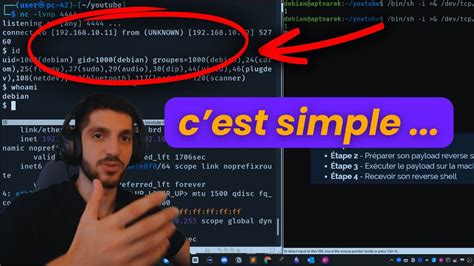 Comment Faire Un Reverse Shell Linux Step By Step Youtube