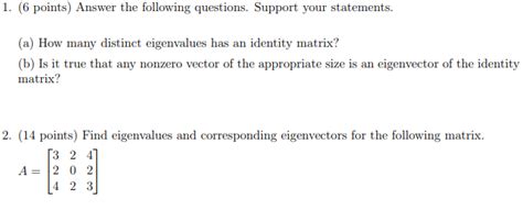 Solved 1 6 Points Answer The Following Questions Support