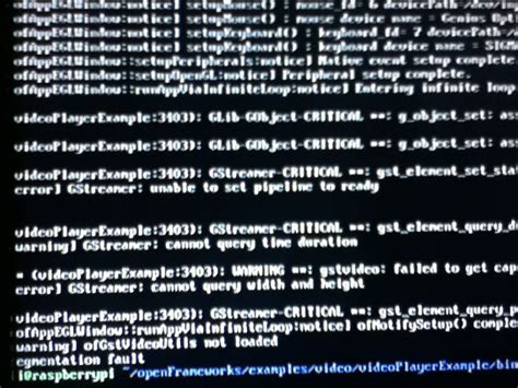 raspberry pi of questions arm openframeworks