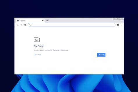 Fix Chrome Error Aw Snap Something Went Wrong While Displaying