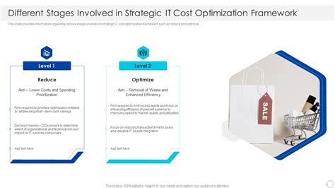 Different Stages Involved In Strategic It Cost Optimization Framework