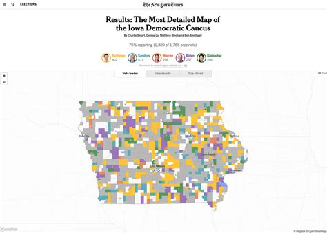 Real Time Election Mapping A New Solution For Bringing Live Data By