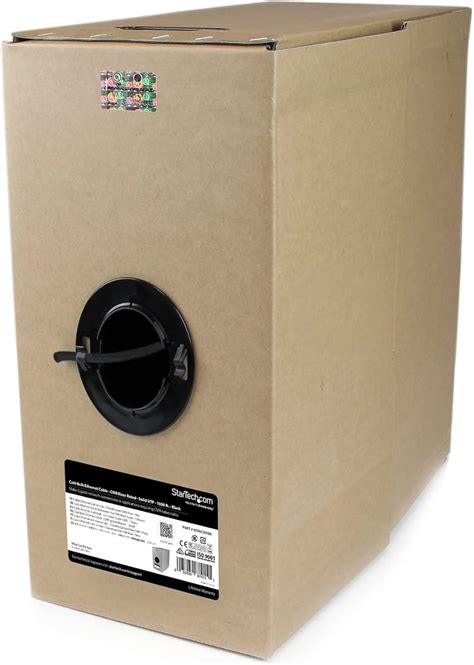 Amazon Com StarTech Com Bulk Cat Ethernet Cable Ft M Solid CMR Rated