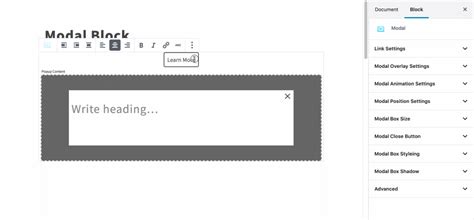 Kadence 教学：modal 弹窗区块使用指南 知乎