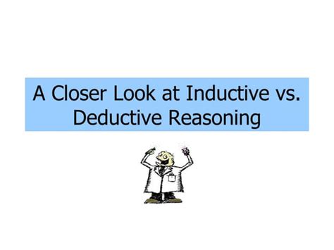 Inductive Vs Deductive 1 Ppt