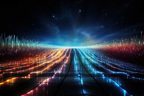 Artificial Intelligence Digital Binary Code Abstract Background