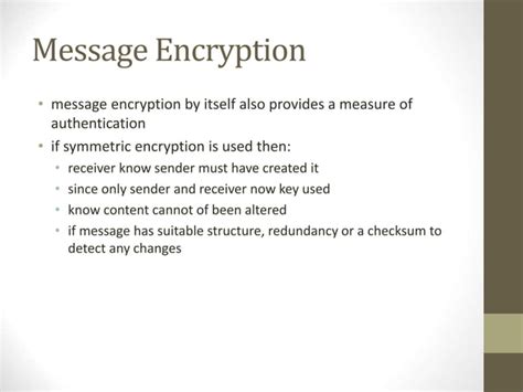 Message Authentication And Hash Function Ppt