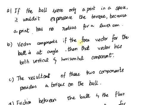 Solved A Ball Of Mass M And A Stick Of Length L Stand Upside Down As