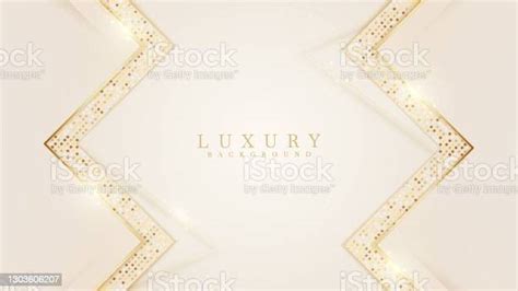 기하학적 삼각형 모양과 라인 황금 요소와 우아한 추상 적 배경 크림 색상 사실적인 럭셔리 페이퍼 컷 스타일 3d 모던 컨셉 0명에 대한 스톡 벡터 아트 및 기타 이미지
