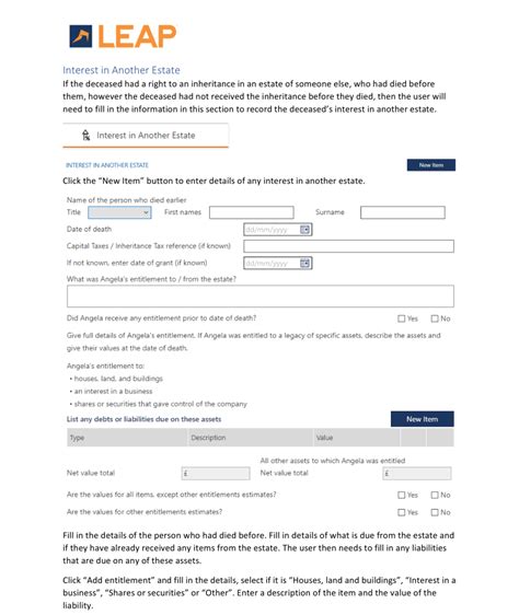 Estate Administration User Guide Estate Administration User Guide