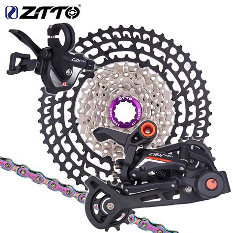Ztto Crx Pro Mtb 11 단 자전거 시프터 변속기 그룹 세트 Hg 46 50t 11 단 자전거 카세트 체인 스프로킷 그룹 세트 Aliexpress