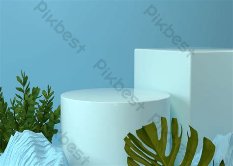 Modern Simple Three Dimensional C4d E Commerce Product Background Booth