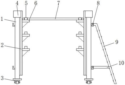 建筑用支撑架的制作方法
