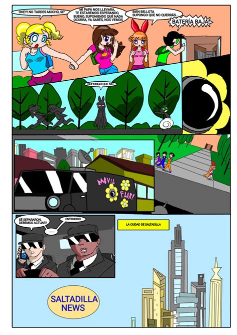 Las Chicas Superpoderosas X Comic Cap 1 Pag 5 By Nightchaotic On Deviantart
