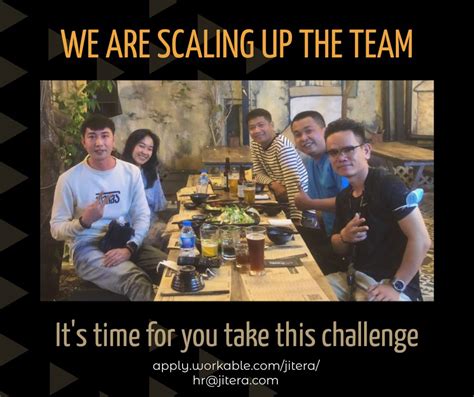 Jitera On Linkedin Team Work Experience Growth Remote Hiring