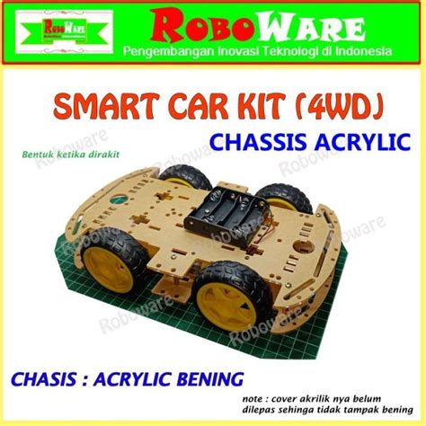Promo Smart Car Kit 4wd Smart Robot Car Chassis For Arduino Diskon 16 Di Seller Louellaa Shop