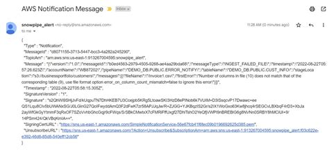 Snowpipe Send Email Notification On Error Cloudyard