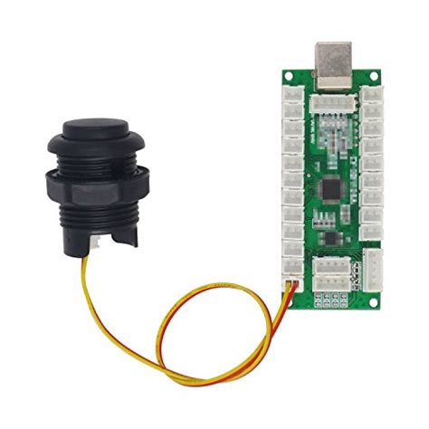 SJJX Player Arcade Game DIY Kit Arcade Matt Frosted Black Button Twins USB Encoder Zero Delay