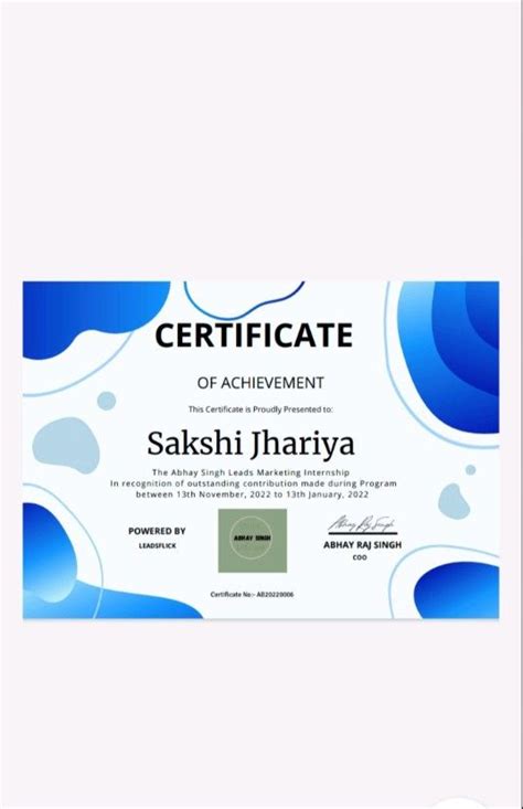 Sakshi Jhariya On Linkedin Internship Done In Digital Marketing