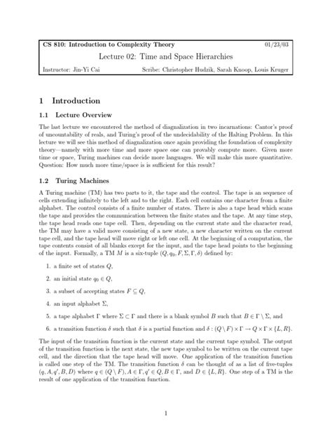 Lecture 02 Pdf Computational Complexity Theory Function Mathematics