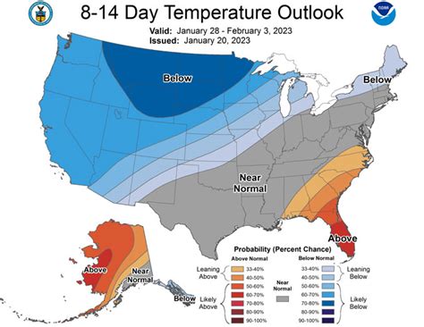Three Snow Storms Temperature Outlook Precipitation Outlook 8 14 Days
