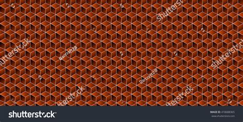 Hexagonal Grid Background Cube Vector Background Stock Vector Royalty Free 418688365