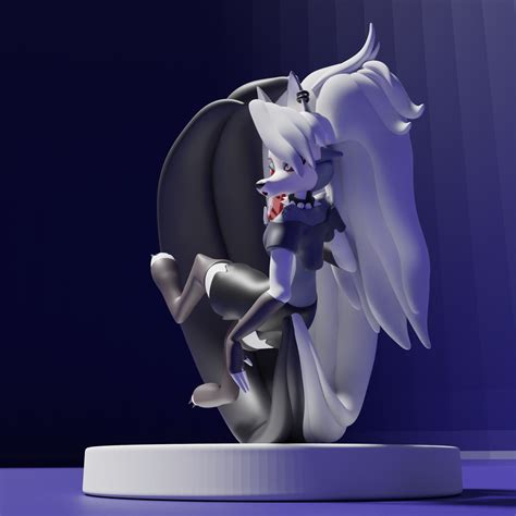 🐺 Loona Helluva Boss 3d Model Print・ 3d File For 3d Printing・cults