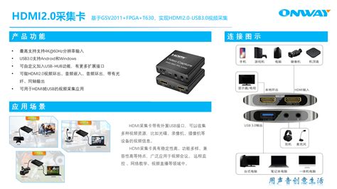 Hdmi2 0采集卡方案 Gsv2011 Fpga T630 昂纬科技