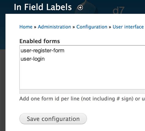 How To Display Labels Within Form Elements WebWash