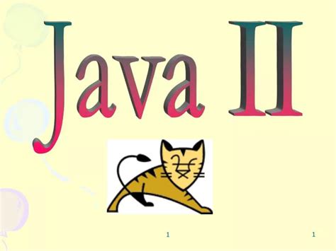 PPT Java II PowerPoint Presentation Free Download ID 3736038