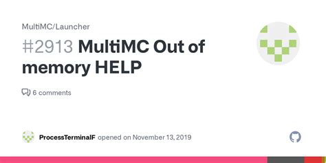 MultiMC Out Of Memory HELP Issue MultiMC Launcher GitHub