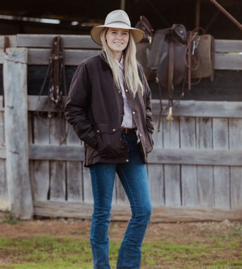 Newmarkets High Country Uni Sex Fleece Lined Oilskin Jacket