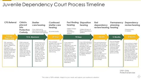 Juvenile Dependency Process Powerpoint Ppt Template Bundles