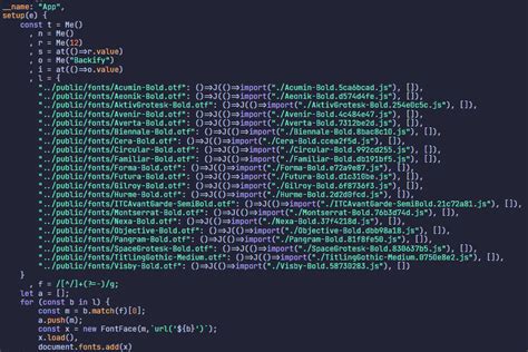 build 404 when importing fonts from public with import meta glob