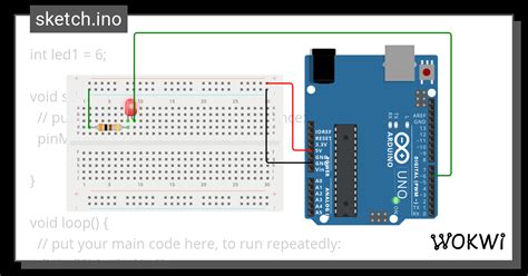 My 1st Circuit Wokwi Esp32 Stm32 Arduino Simulator