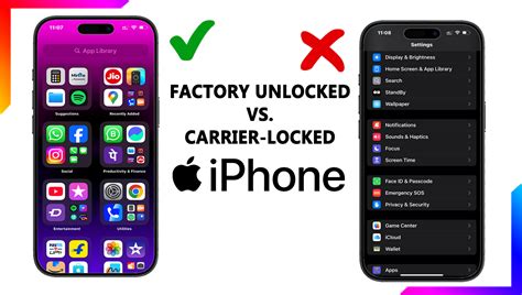 Factory Unlocked Vs Carrier Locked Iphones Whats The Difference