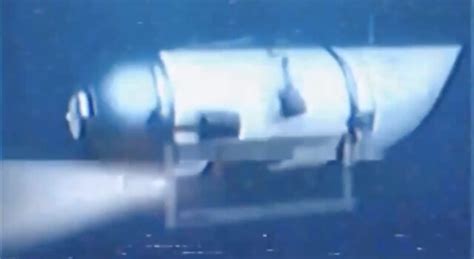 Realistic Animation Showing The Implosion Of The Titan Submarine