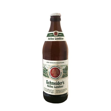 Schneiders Helles Landbier 050 L A Getränke Friesacher